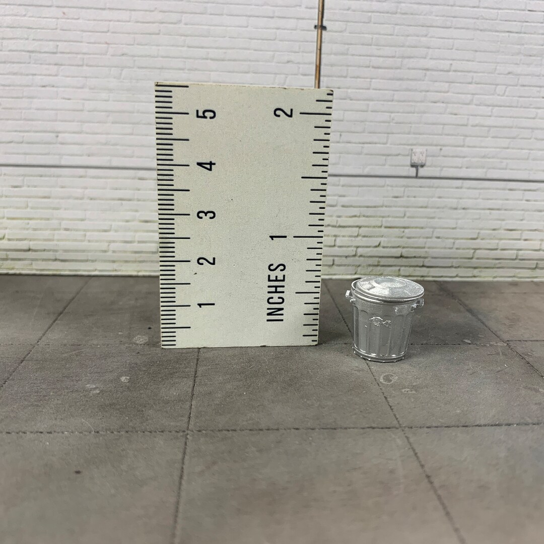1-24 Scale Garbage Can- Detailed Model Car Part for G-scale Garage ...