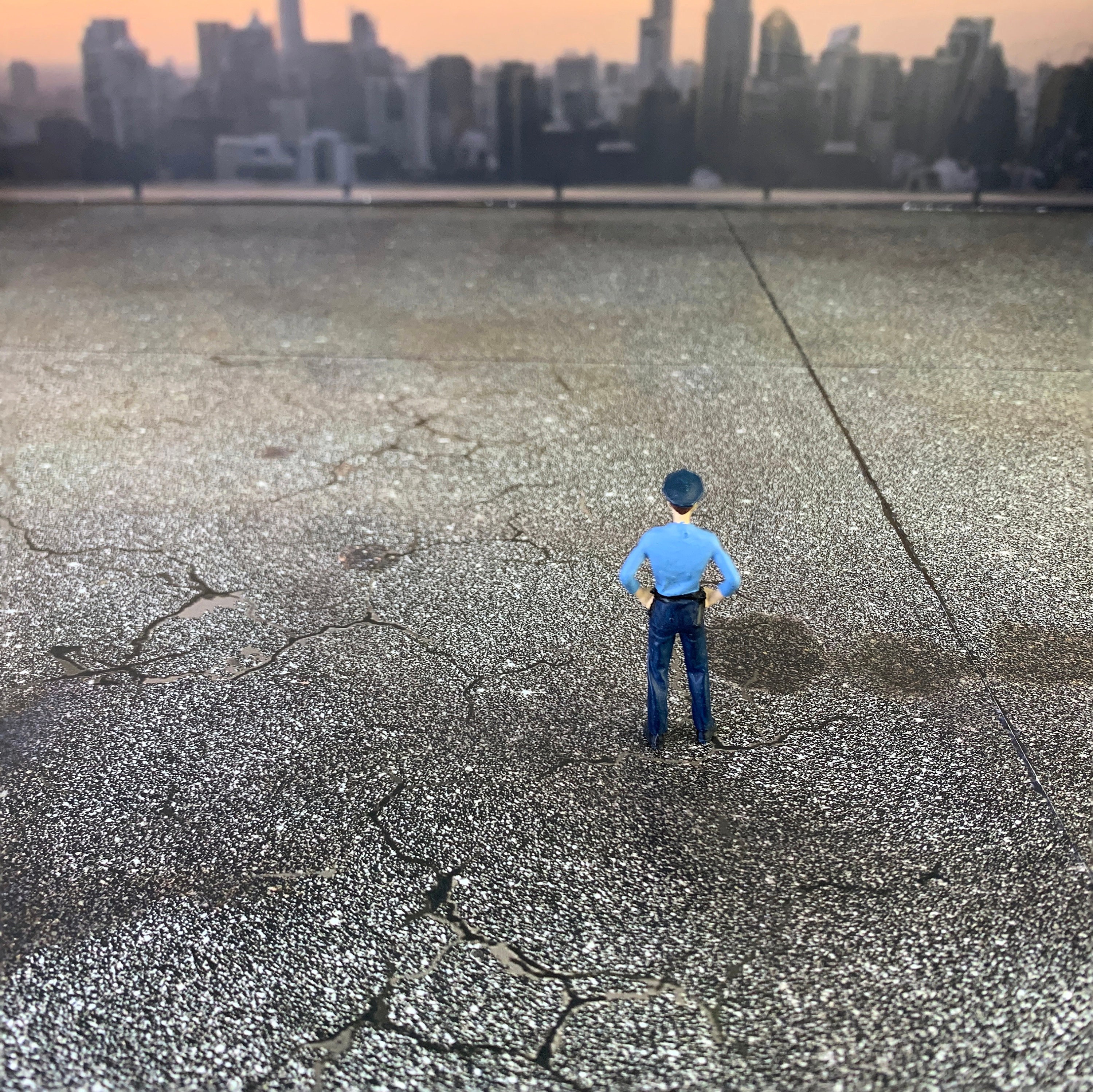 1/43 Scale Police Officers Figures Miniature Cop Figurines 42 Mm 1.65 ...