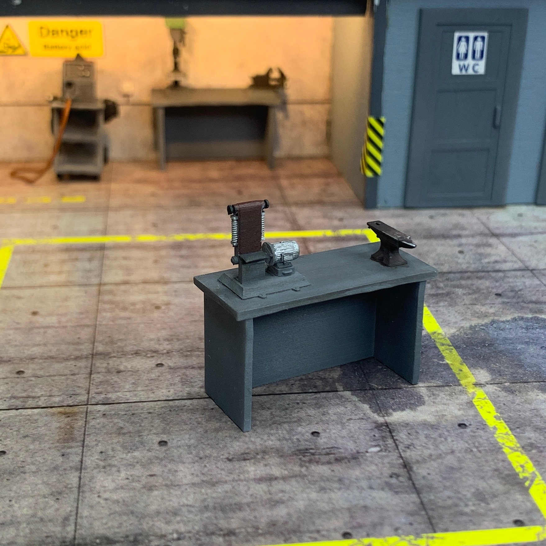 1/43 Garage Car Service Diorama Machine Tools Set 2 - Etsy