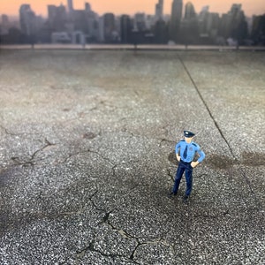 1/43 Scale Police Officers Figures Miniature Cop Figurines 42 Mm 1.65 ...