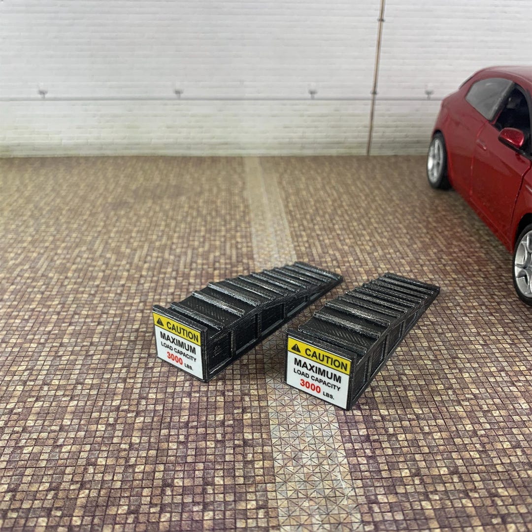 1-24 1-25 Scale TOY Car Ramps for Garage Work Shop Diorama - Etsy