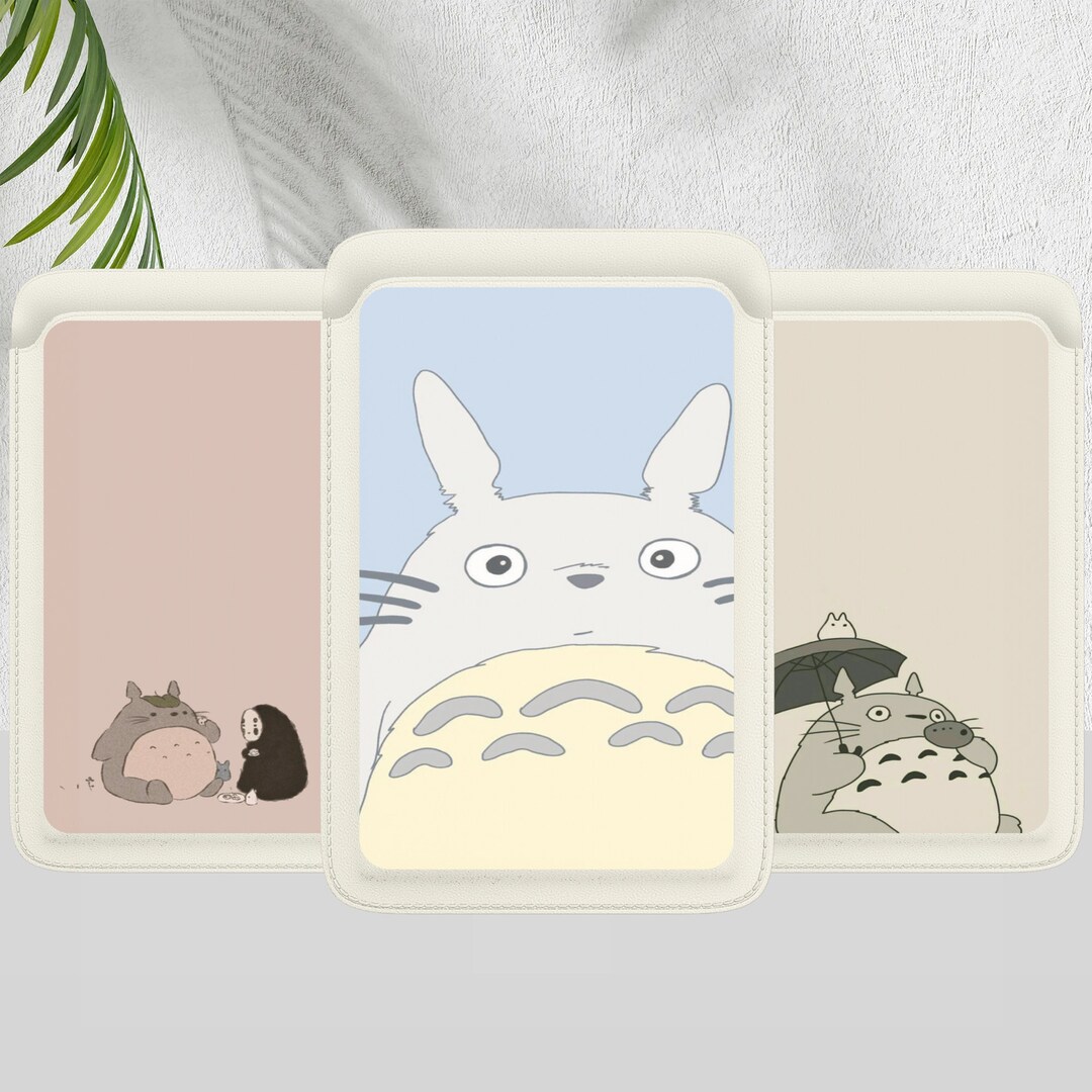 Anime Wallet for Magsafe, Magnetic Leather Card Holder Stick on for ...