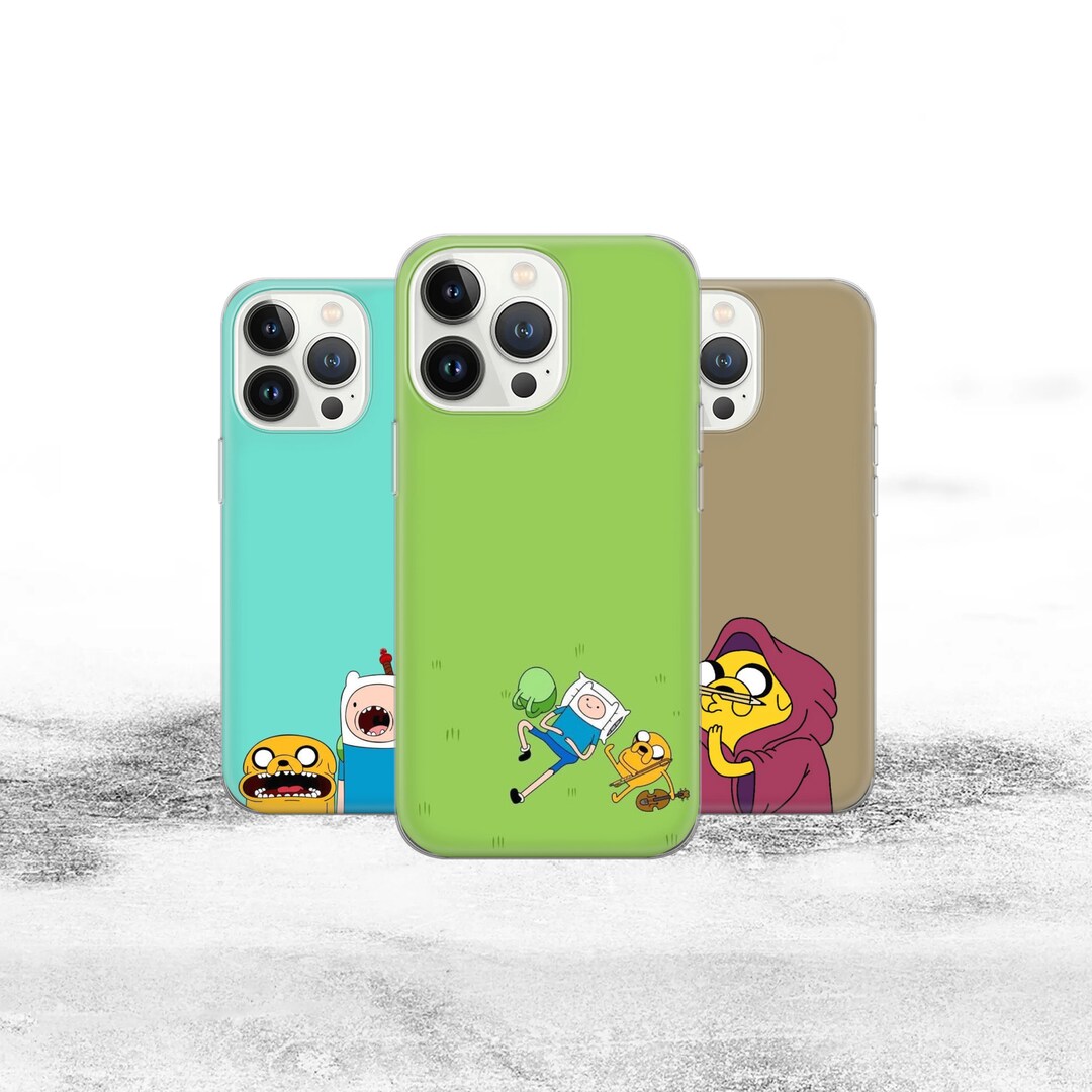 Anime Case Phone Case Adventure Time Case Cover for iPhone 16 Pro, 15 ...