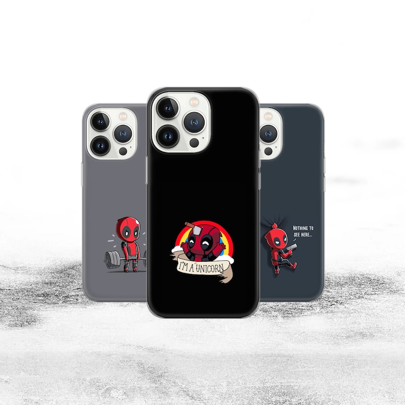 Deadpool iPhone Cover - Etsy