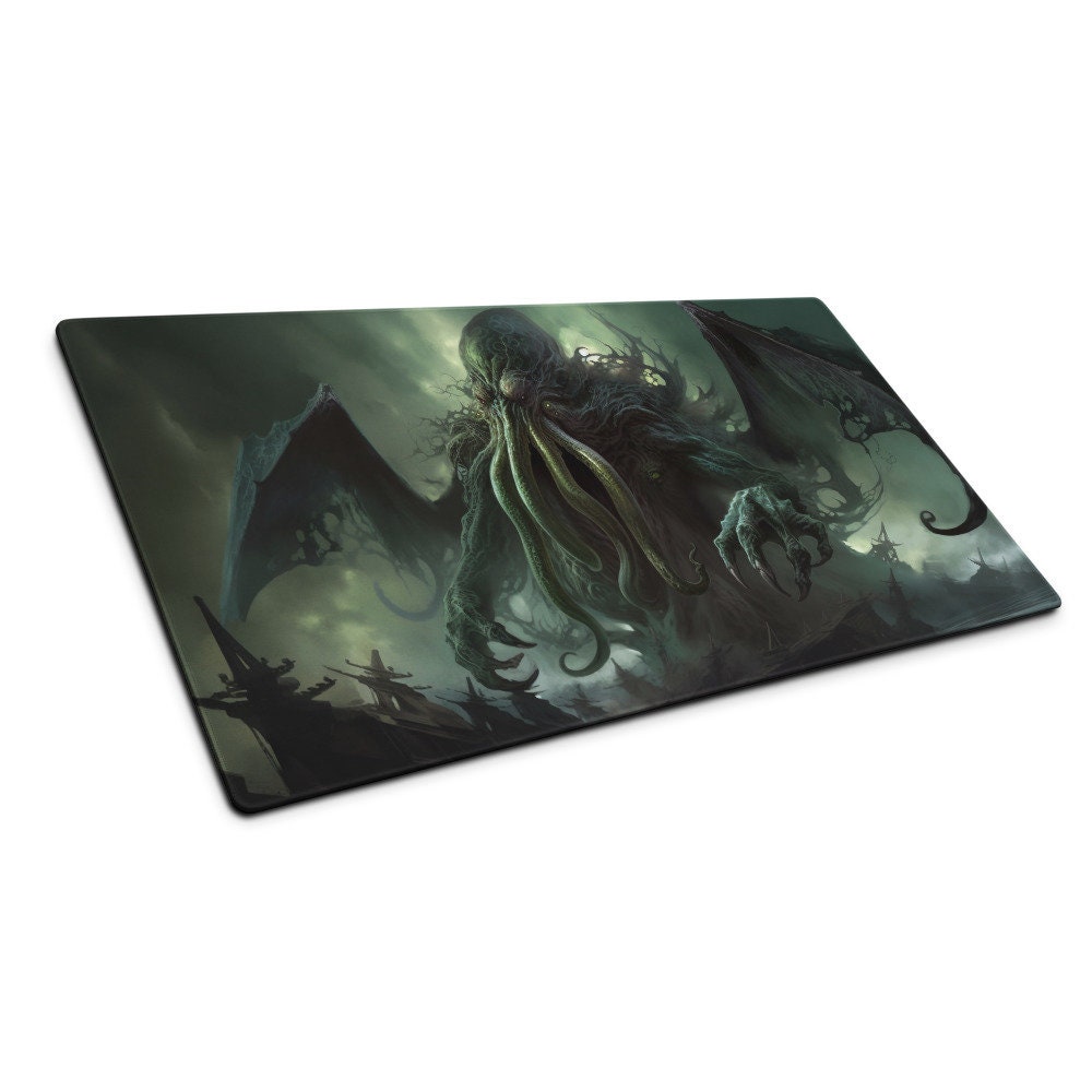 Cthulhu Gaming Mouse Pad Desk Mat - Etsy