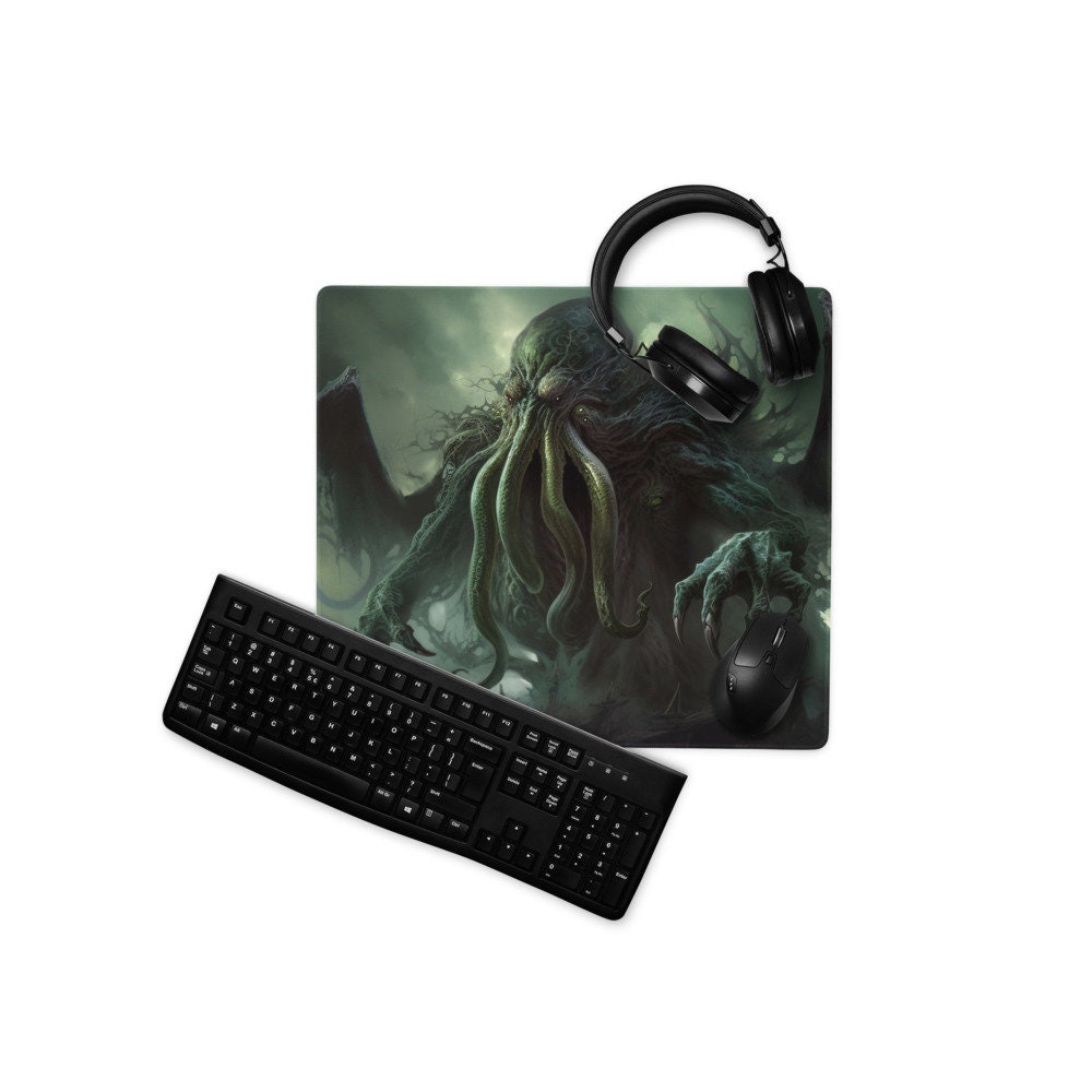 Cthulhu Gaming Mouse Pad Desk Mat - Etsy