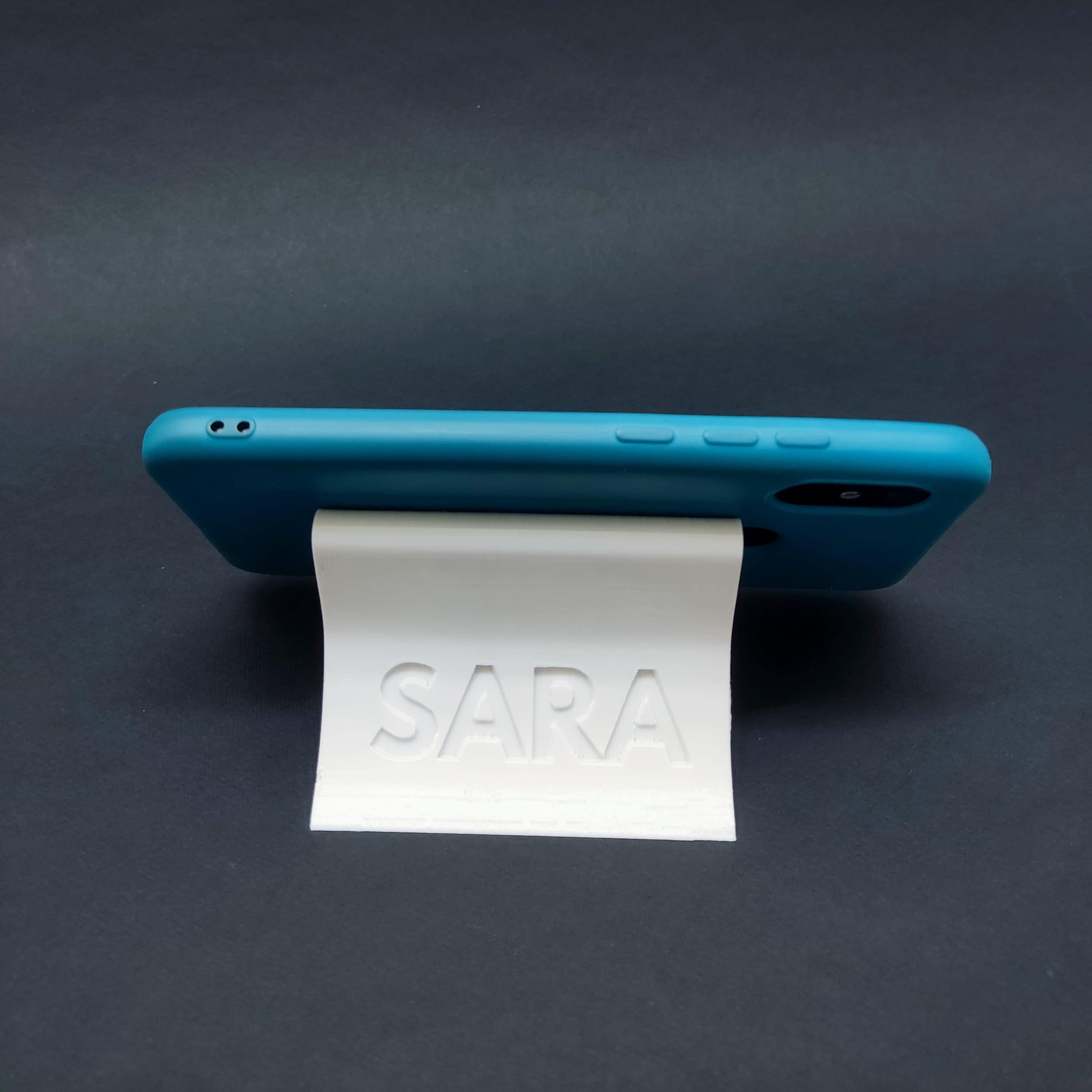 Customizable Phone Holder Design, Personalized Name Phone Stand, Unique ...