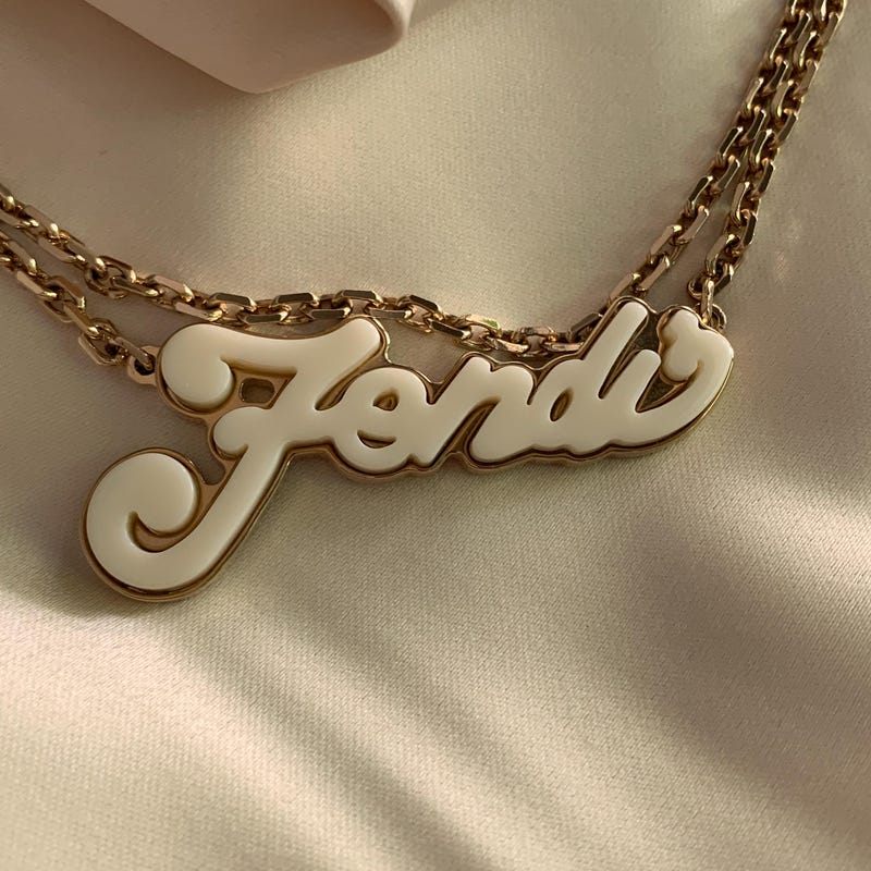 Fendi Necklaces - Etsy UK