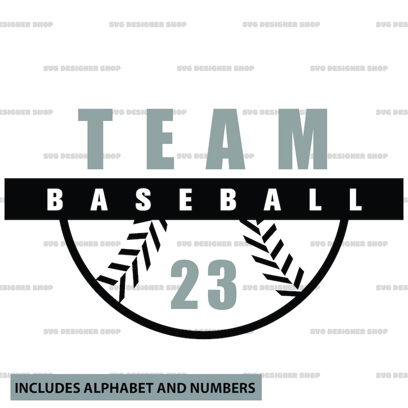 Baseball Team Svg - Etsy