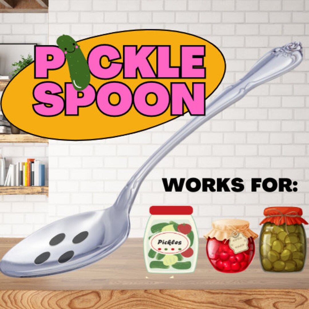 Spoon for Pickles, Cherries, Olives and Poached Eggs US Handmade ...