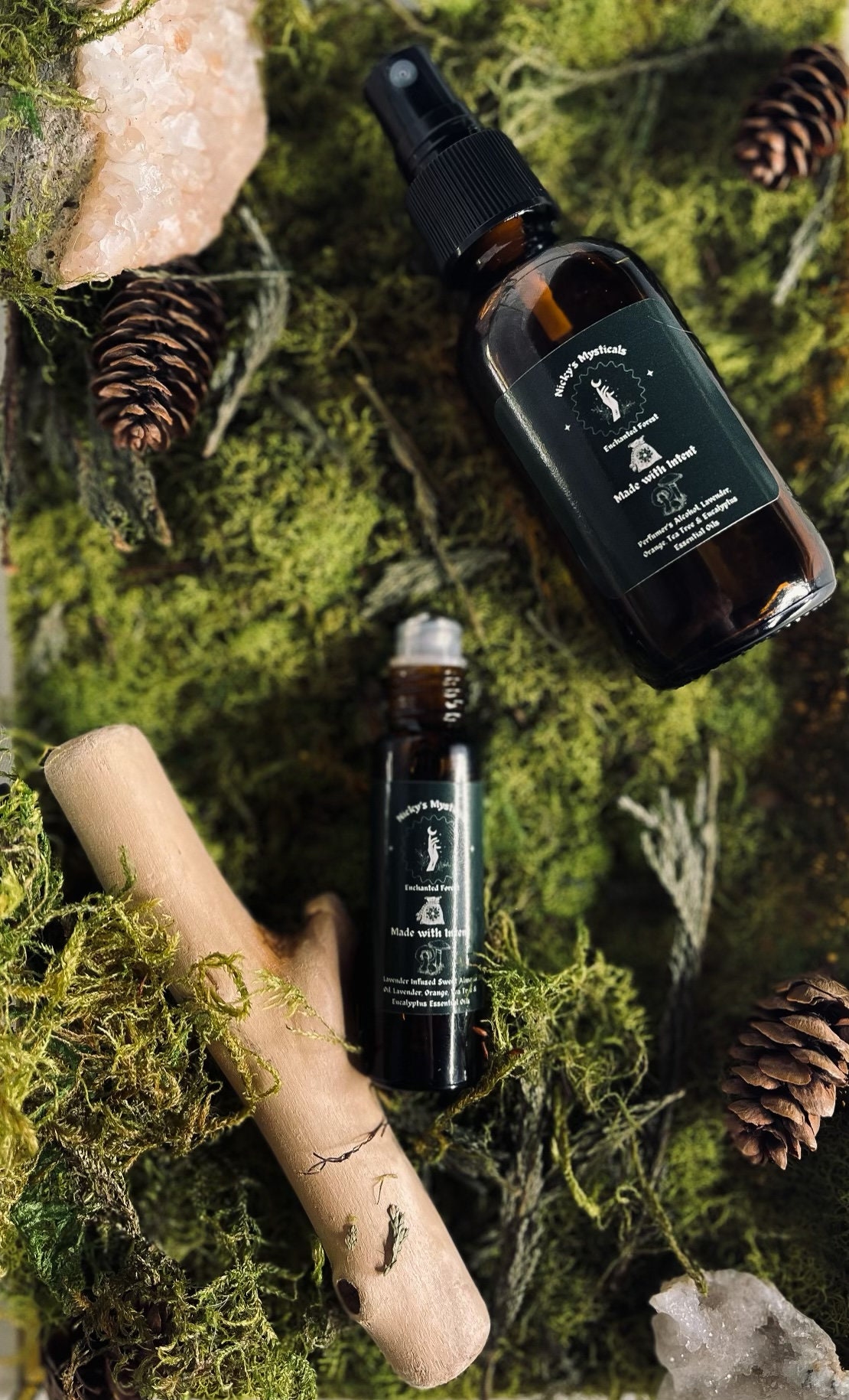 Enchanted Forest Room Spray, Essential Oil Room Spray, Citrus, Smudging ...