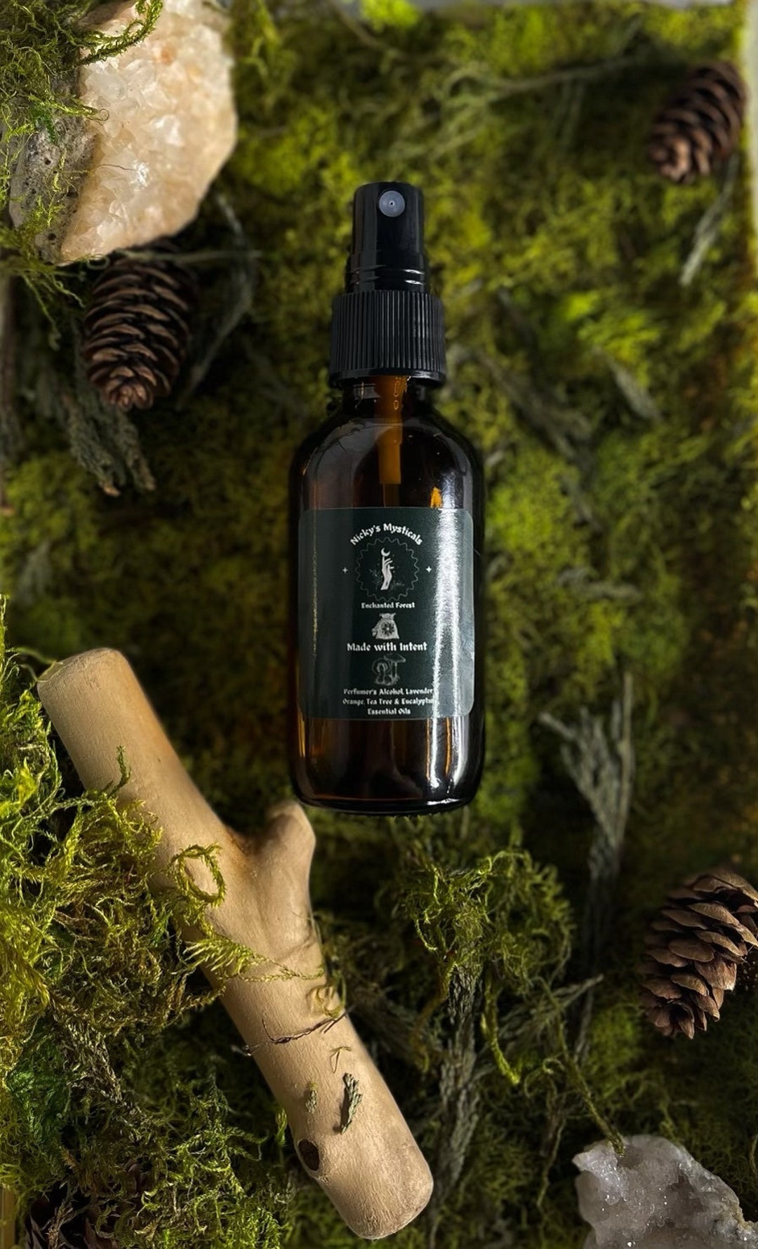 Enchanted Forest Room Spray, Essential Oil Room Spray, Citrus, Smudging ...