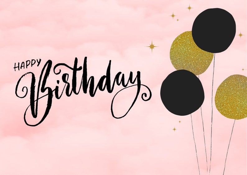 Birthday Celebration Happy Birthday Card Printable Birthday Card Happy ...