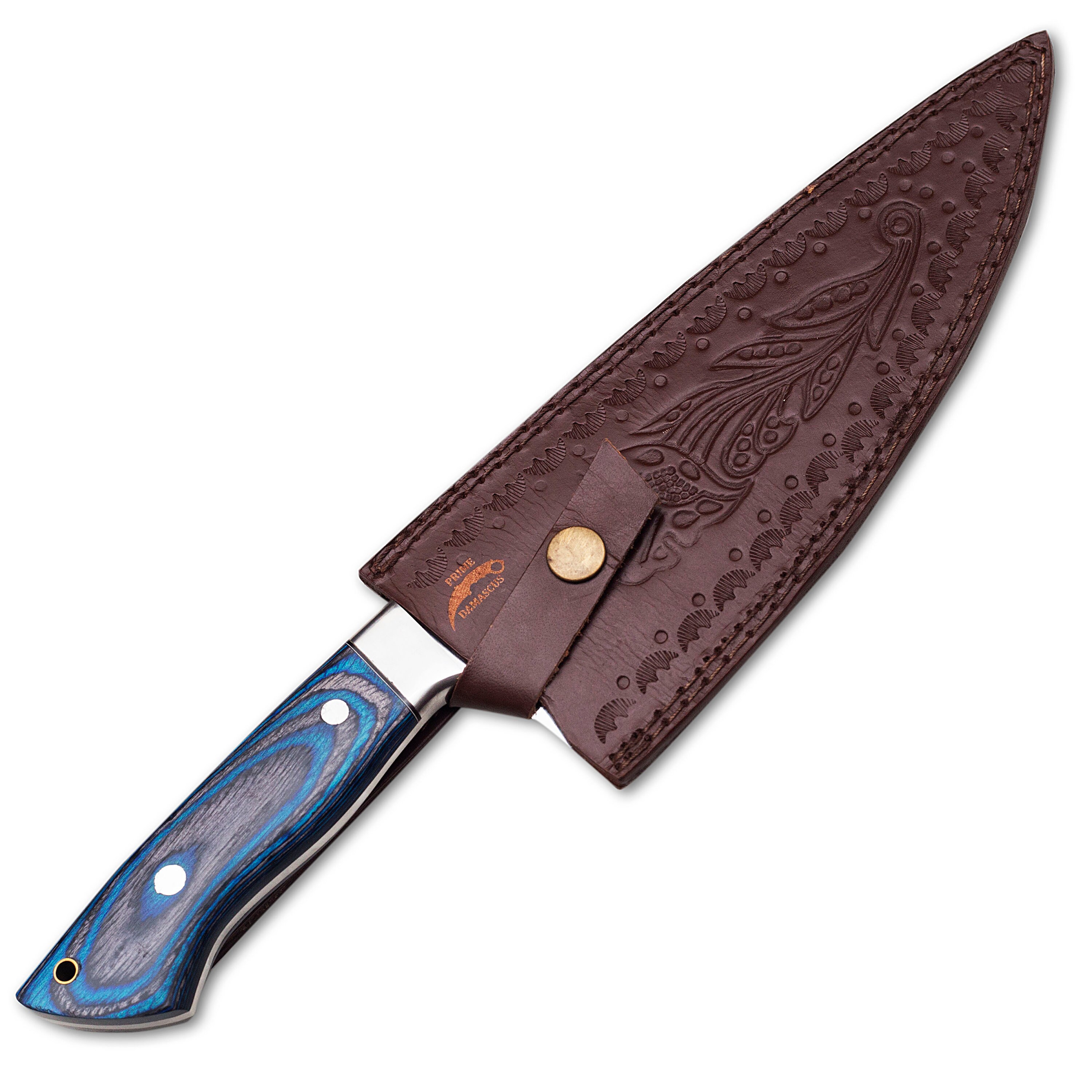 Custom Handmade Japanese Chef Knife, Kitchen Knife, Bush Craft Knife ...