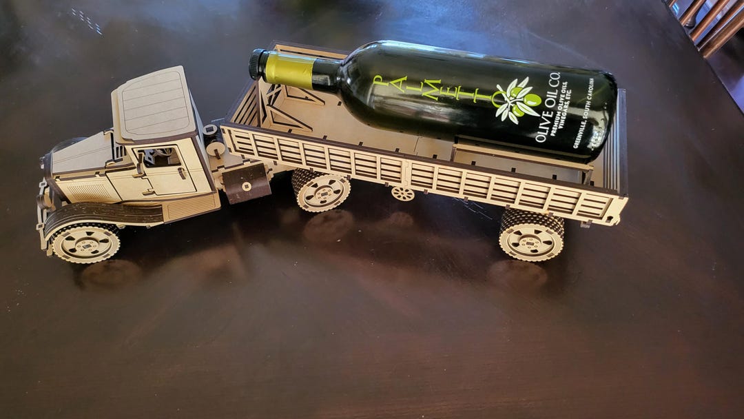 3D Wood Puzzle - Oil Tanker - Etsy