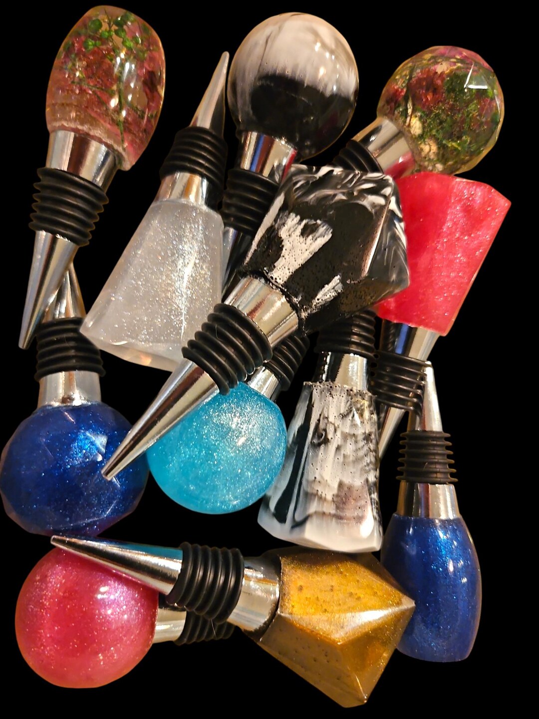 Wine Toppers - Multiple Designs and Colors - Etsy