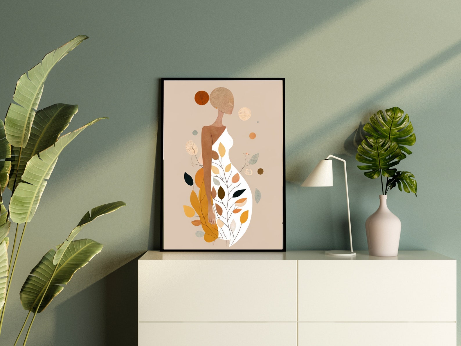 Boho Pregnancy Wall Art Floral Boho Pregnancy Wall Art - Etsy