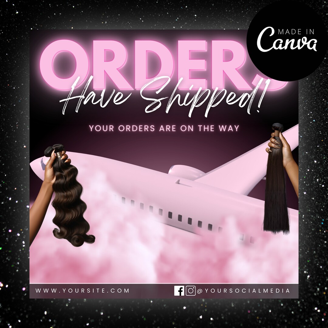 Orders Have Shipped Flyer March Hair Flyer March Books Open March ...