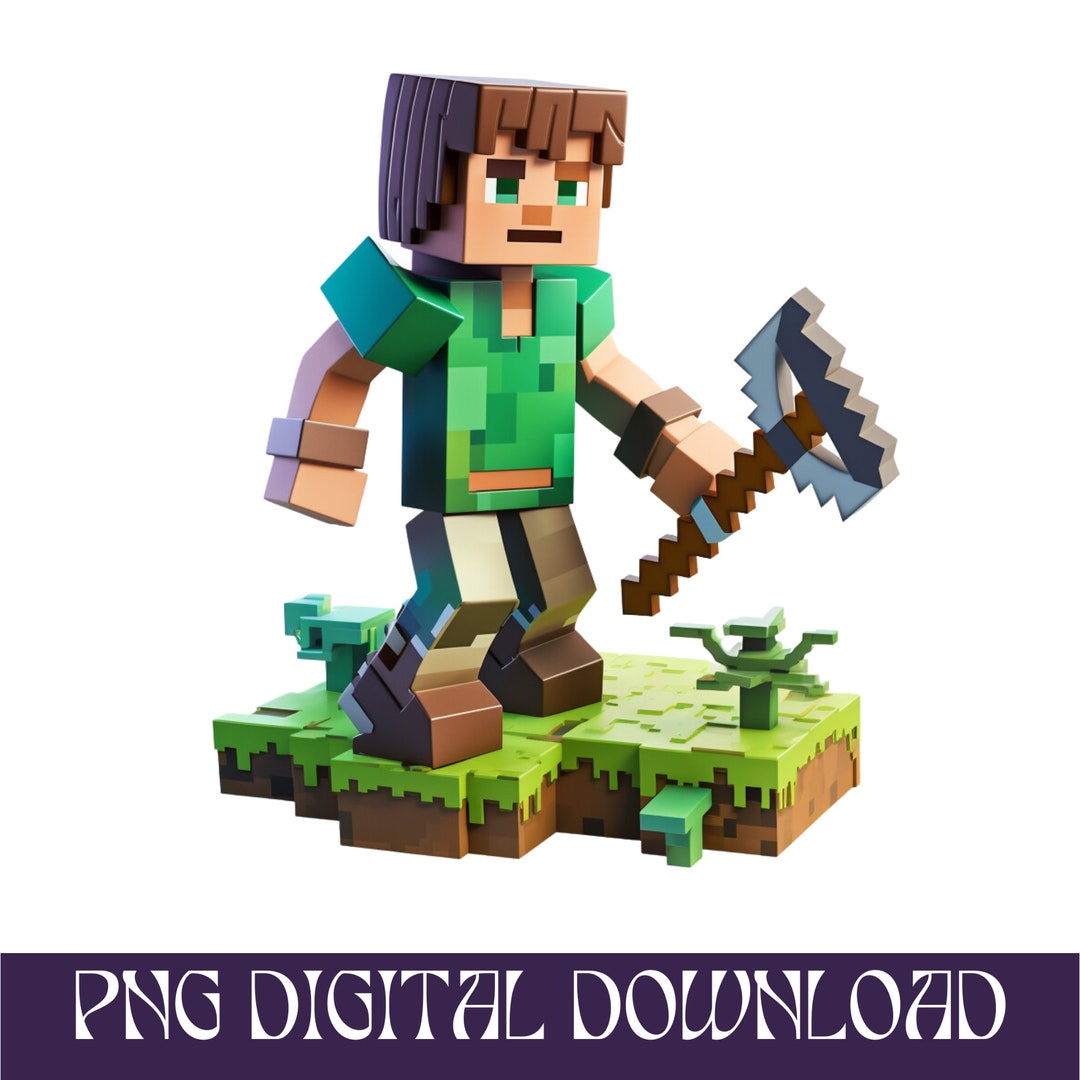 Minecraft Clipart Tumbler Alex Wrap Sticker T-shirt PNG Room Decor Wall ...