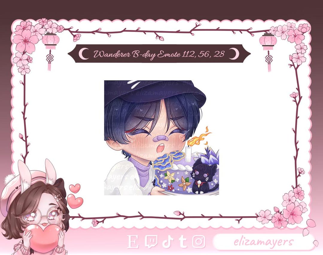 Wanderer Happy Birthday Emote - Etsy