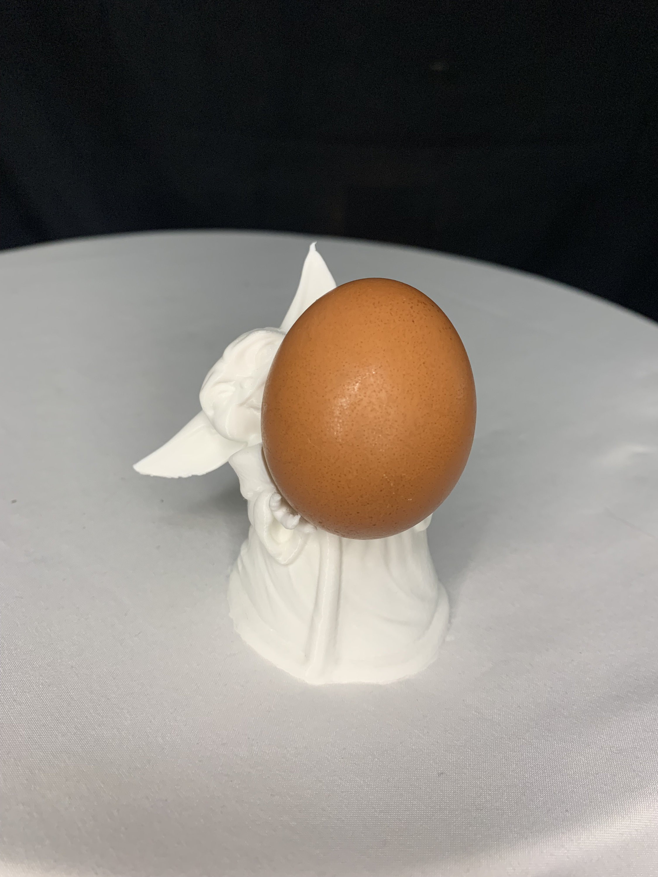 Baby Yoda grogu Easter Egg Holders. Unpainted Great Easter - Etsy