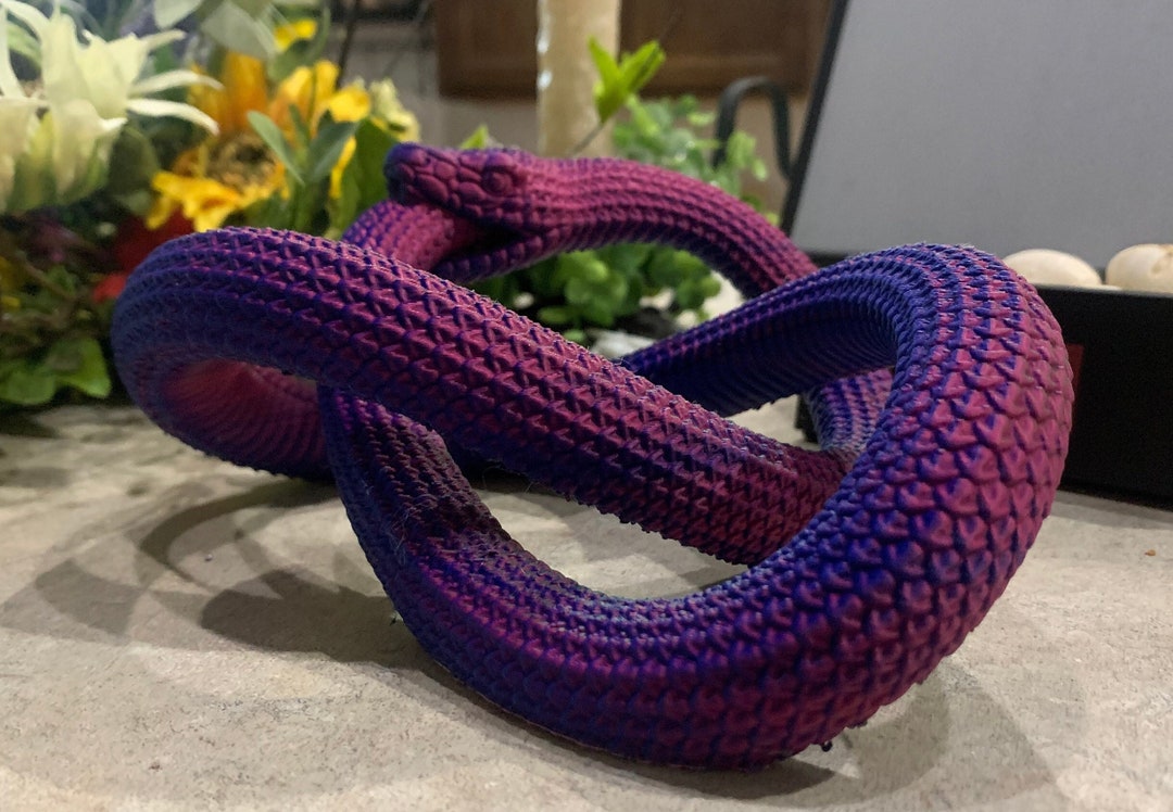 3 Awesome Color Options! Just Click to See! Ouroboros Snake. Infinite ...
