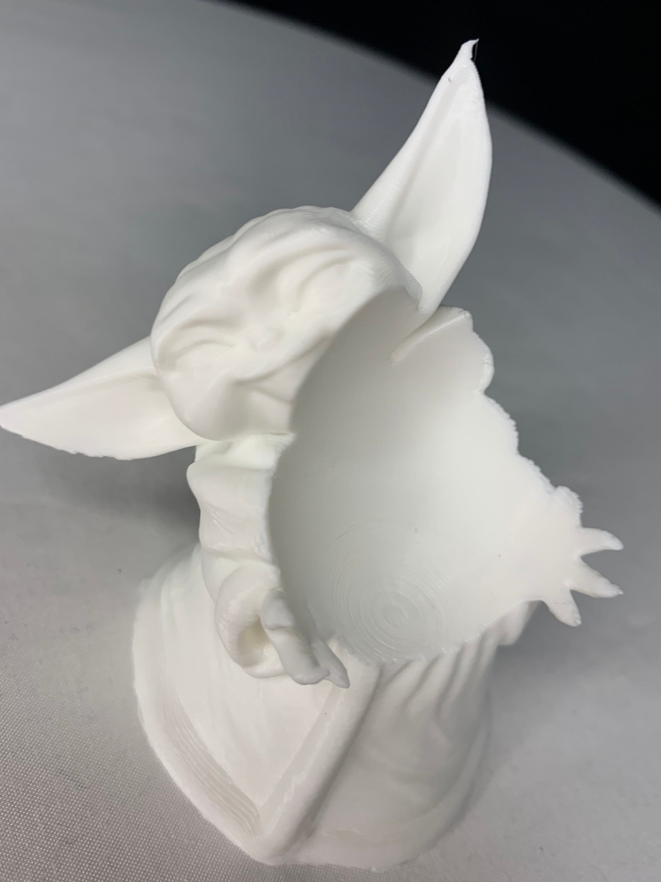 Baby Yoda grogu Easter Egg Holders. Unpainted Great Easter - Etsy