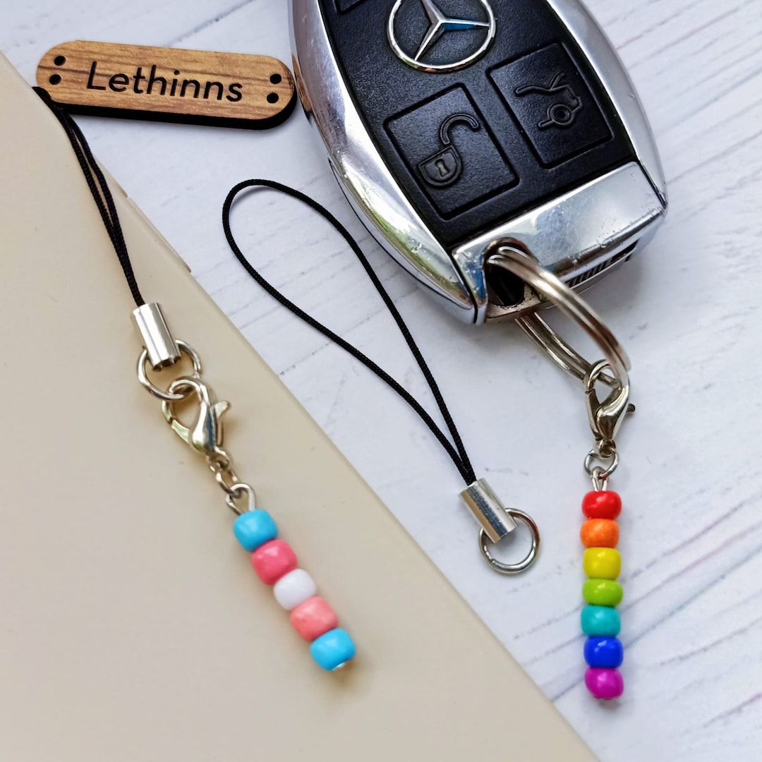 LGBTQ Phone Strap, Rainbow Pendant, LGBT Handynhänger Keychain, Pride ...