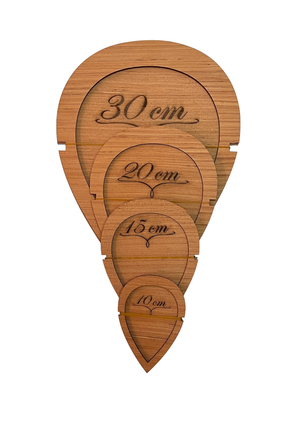 Macrame Feather Cutting Template, Wood Leaf Guide, Various Sizes - Etsy