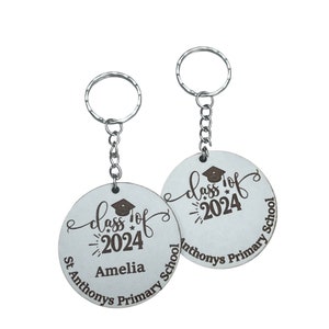 Class of 2025, School Leavers Keyring Sets, Teacher Pupil Gift, Whole ...