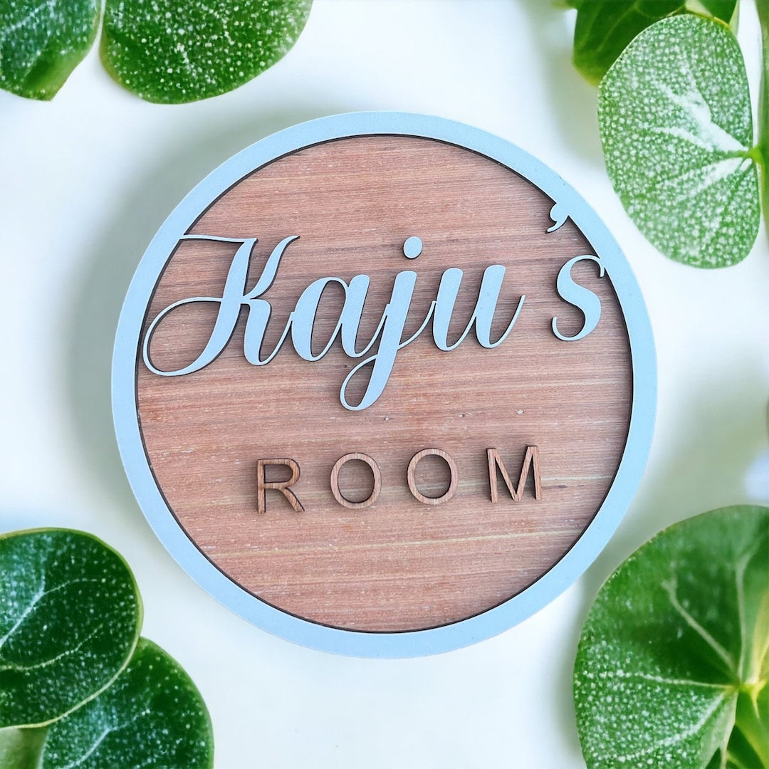 Personalised Kids Bedroom Sign, Children Sign, Room Door Sign, Room ...