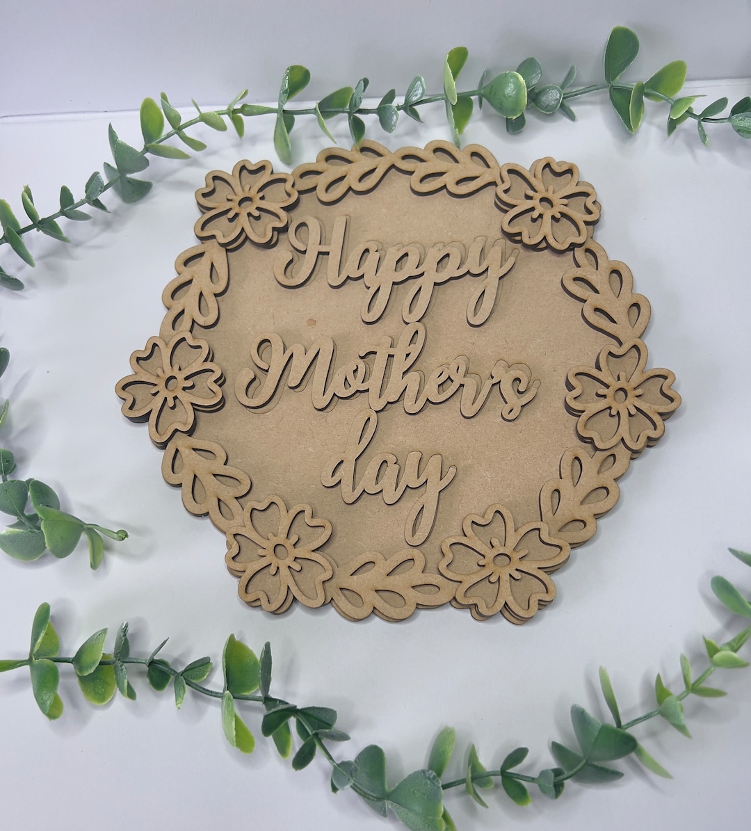 DIY Layered MDF Mothers Day Craft Kit/mother's Day Craft Kit- Children ...