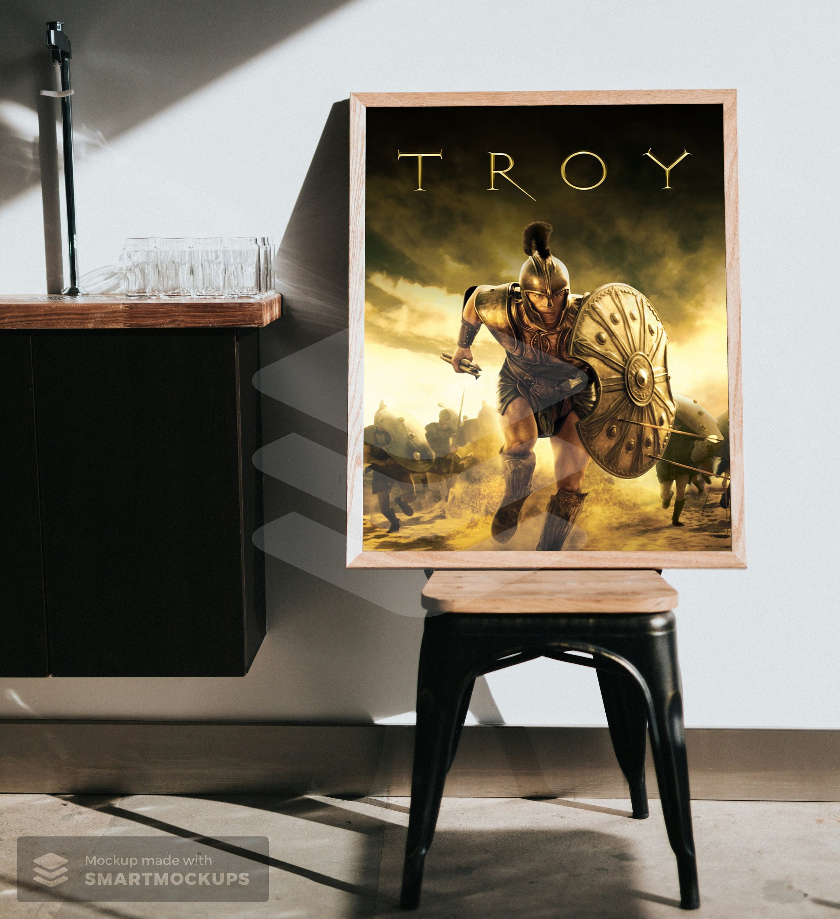 Troy Movie Poster, Brad Pitt, Wall Art, Wall Decor - Etsy