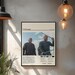 Ragnar Lothbrok & Bjorn Ironside Poster, Vikings Tv Series, Wall Art ...