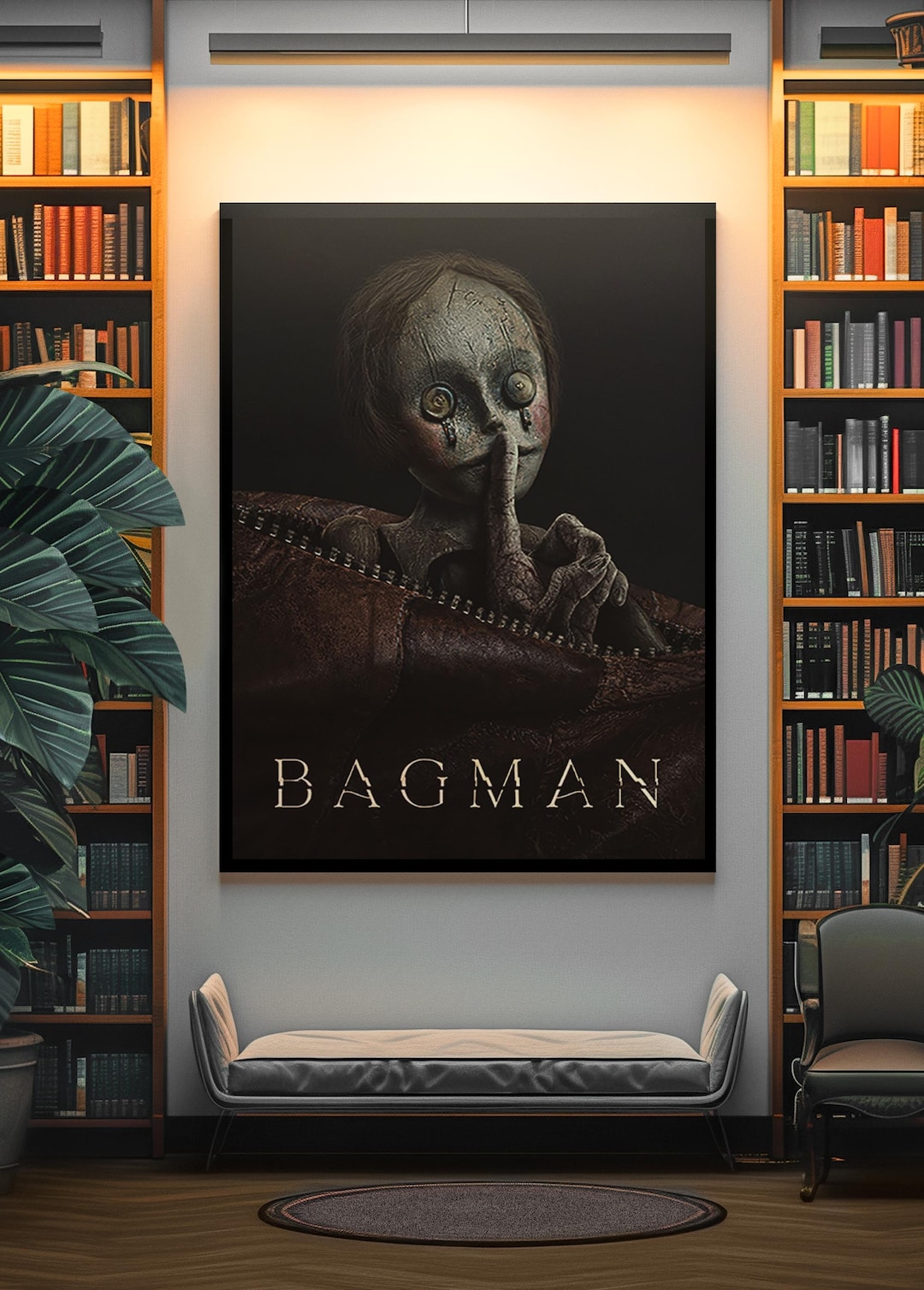 Bagman Poster, Bagman Movie, Scary, Horror Fear, Wall Art, Wall Decor ...