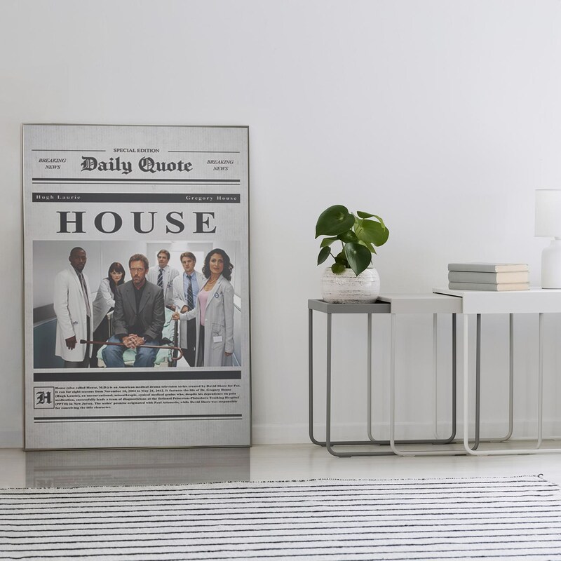 House Md Poster - Etsy