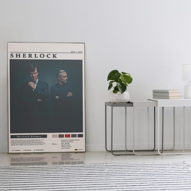 Sherlock Poster - Etsy