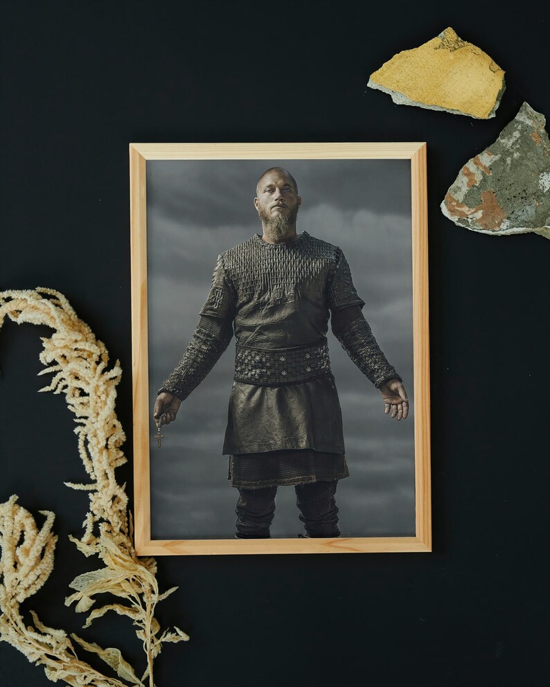 Vikings Tv Series, King Ragnar Lothbrok Poster, Wall Art, Wall Decor - Etsy