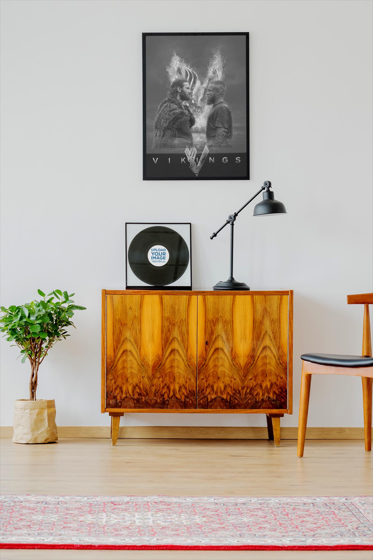 Ragnar Lothbrok and Rollo Poster, Vikings, Wall Art, Wall Decor, King ...