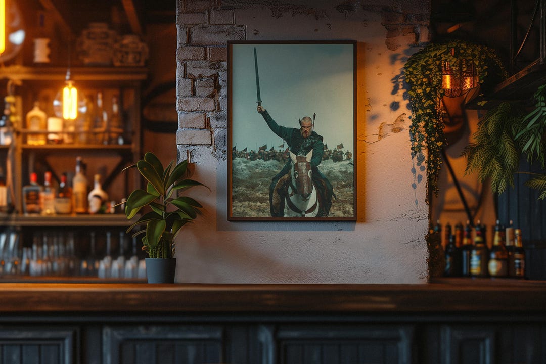 Bjorn Ironside Vikings Tv Series Poster, Alexander Ludwig, Wall Art ...