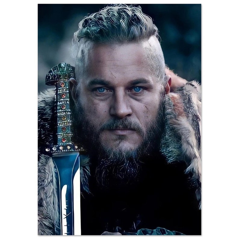Ragnar Lothbrok Poster, Vikings, Wall Art, Wall Decor - Etsy