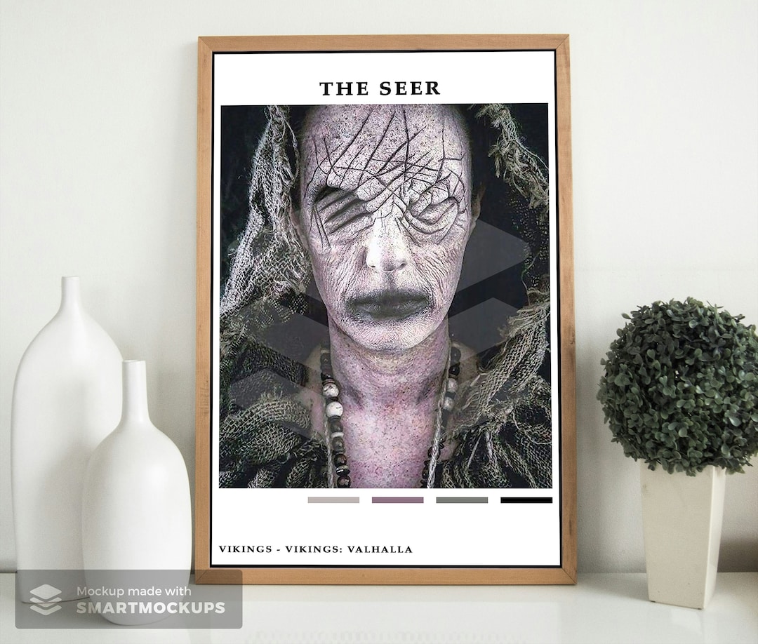 The Seer, Vikings, Vikings Tv Series Poster, Wall Art, Wall Decor - Etsy