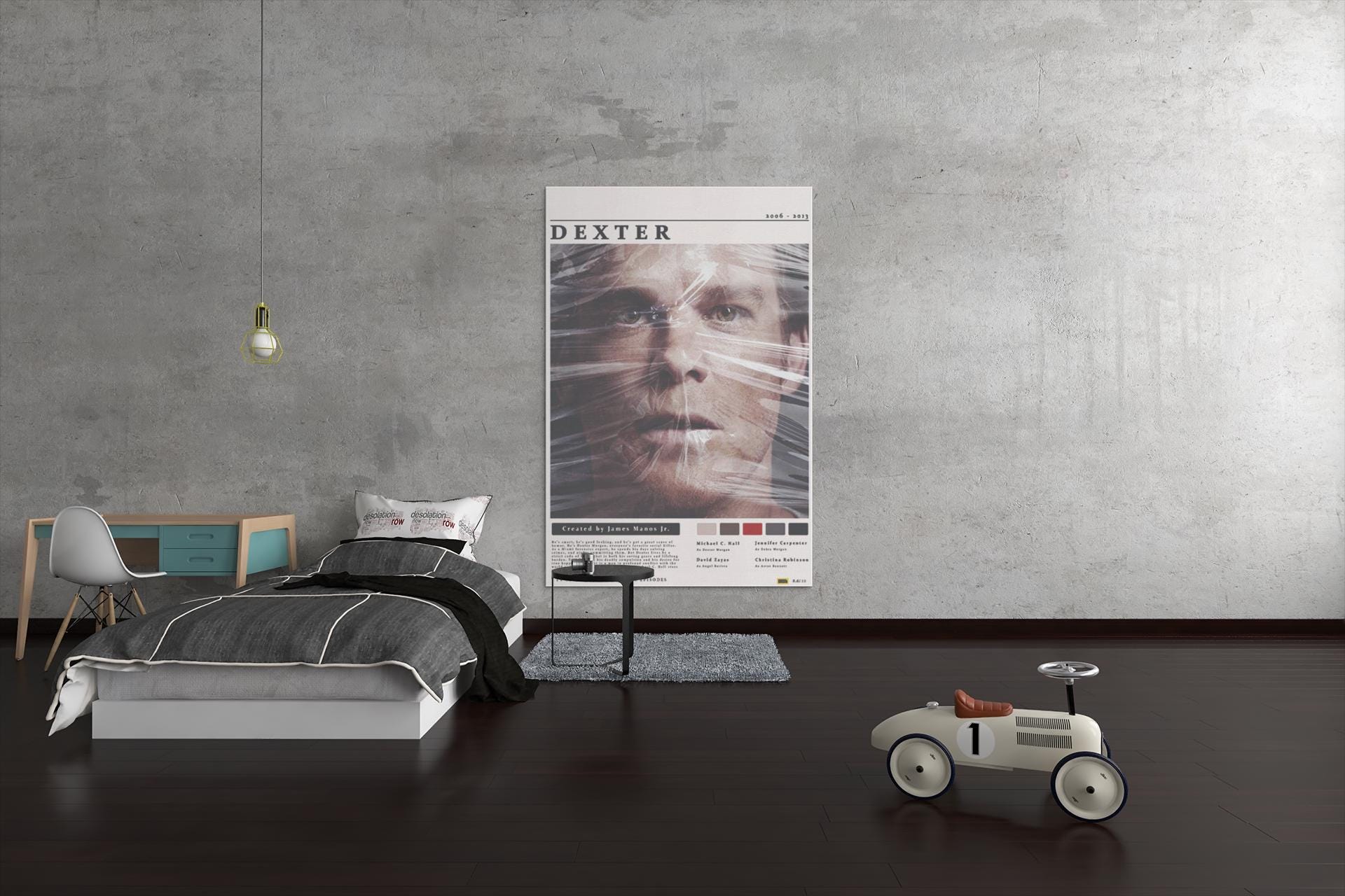 Dexter Morgan Poster, Michael C. Hall, Dexter Tv Series, Wall Art, Wall ...
