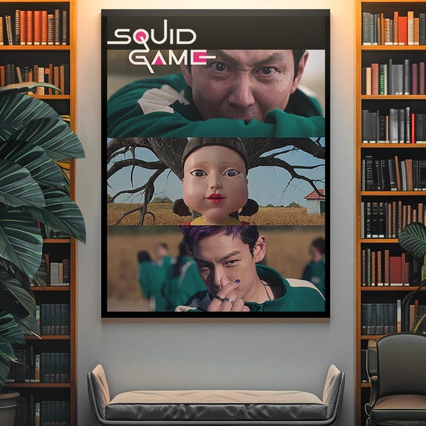 Squids Game Poster - Etsy