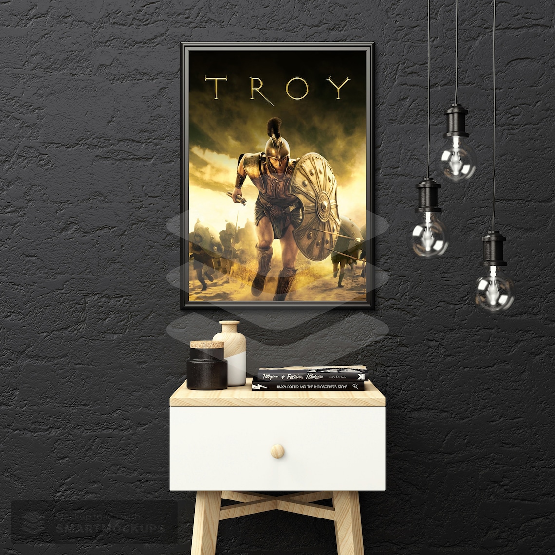 Troy Movie Poster, Brad Pitt, Wall Art, Wall Decor - Etsy