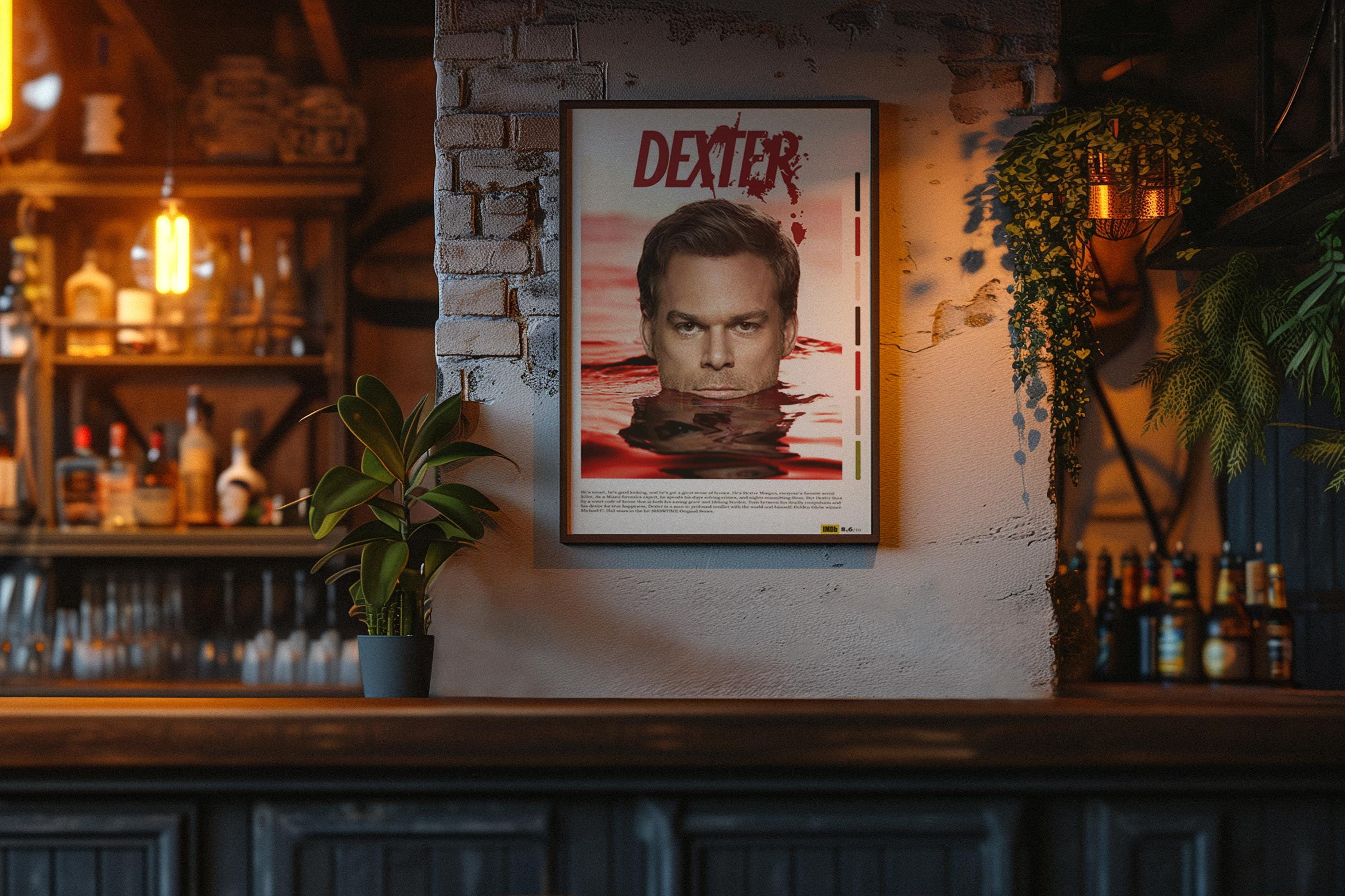 Dexter Morgan Poster, Michael C. Hall, Dexter Tv Series, Wall Art, Wall ...