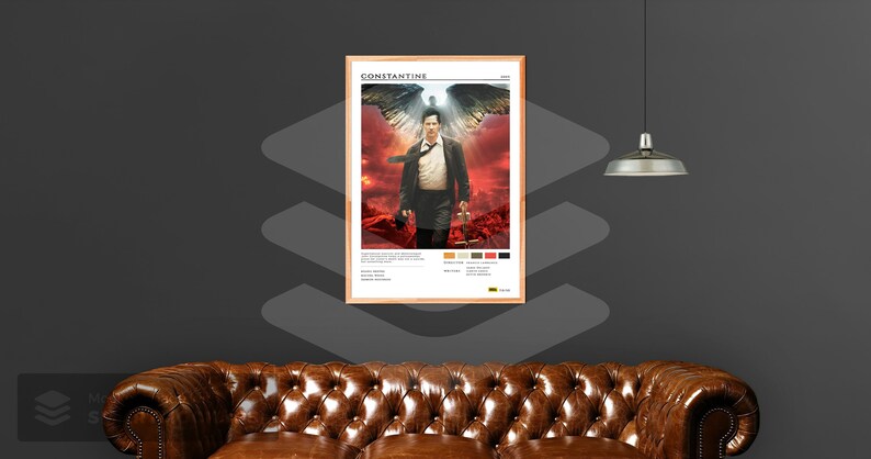 Constantin Film Poster, Keanu Reeves, Wall Art, Wall Decor - Etsy