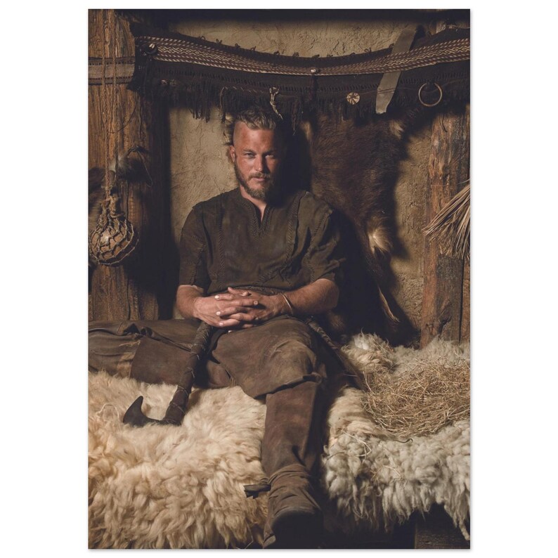 Ragnar Lothbrok, Ragnar Lothbrok Poster, Travis Fimmel, Vikings, Wall ...
