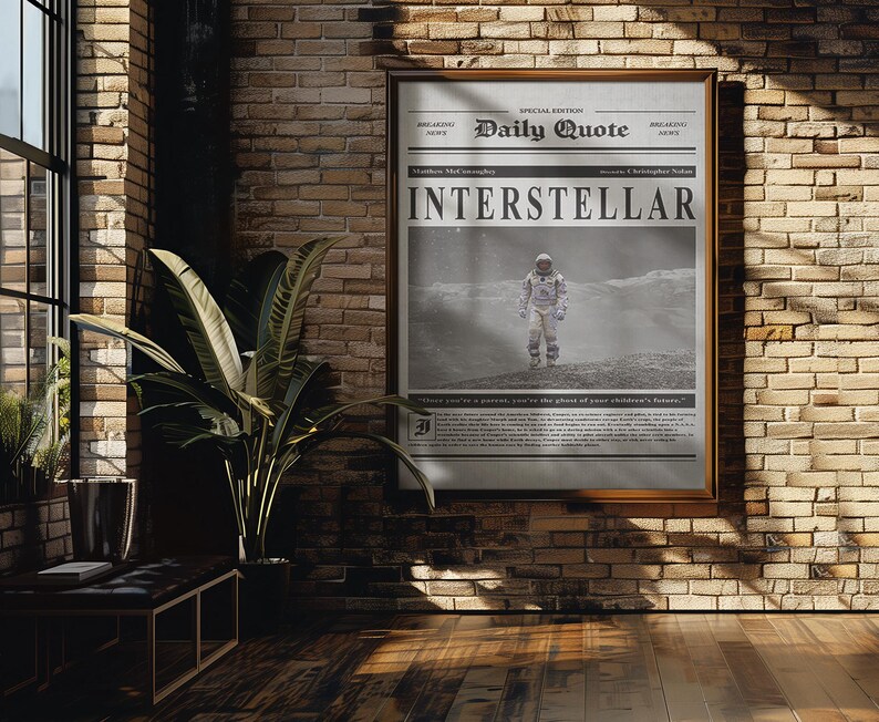 Interstellar, Interstellar Movie Poster, Matthew Mcconaughey ...