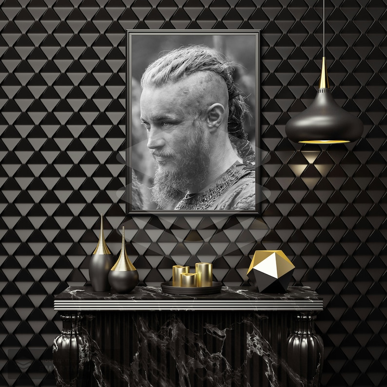 Ragnar Lothbrok Poster, Vikings, Wall Art, Wall Decor - Etsy